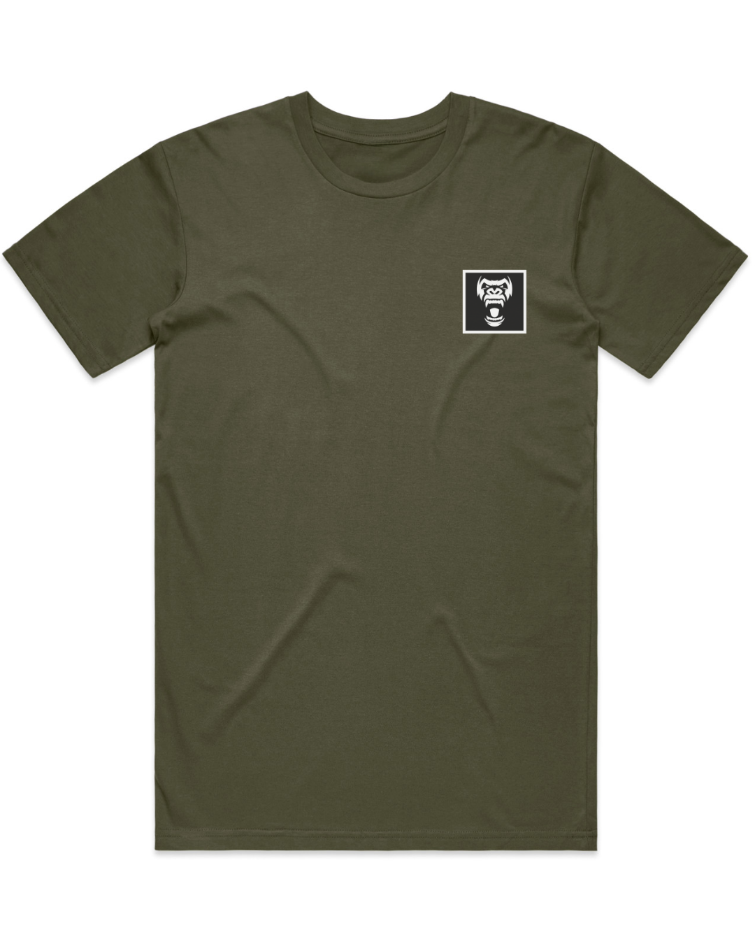 Square Tee - Olive – Mad Ape